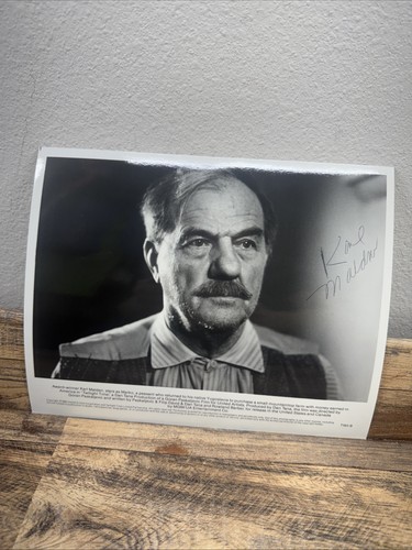Karl Malden Signed Autographed Photo Twilight Time 1983 | eBay