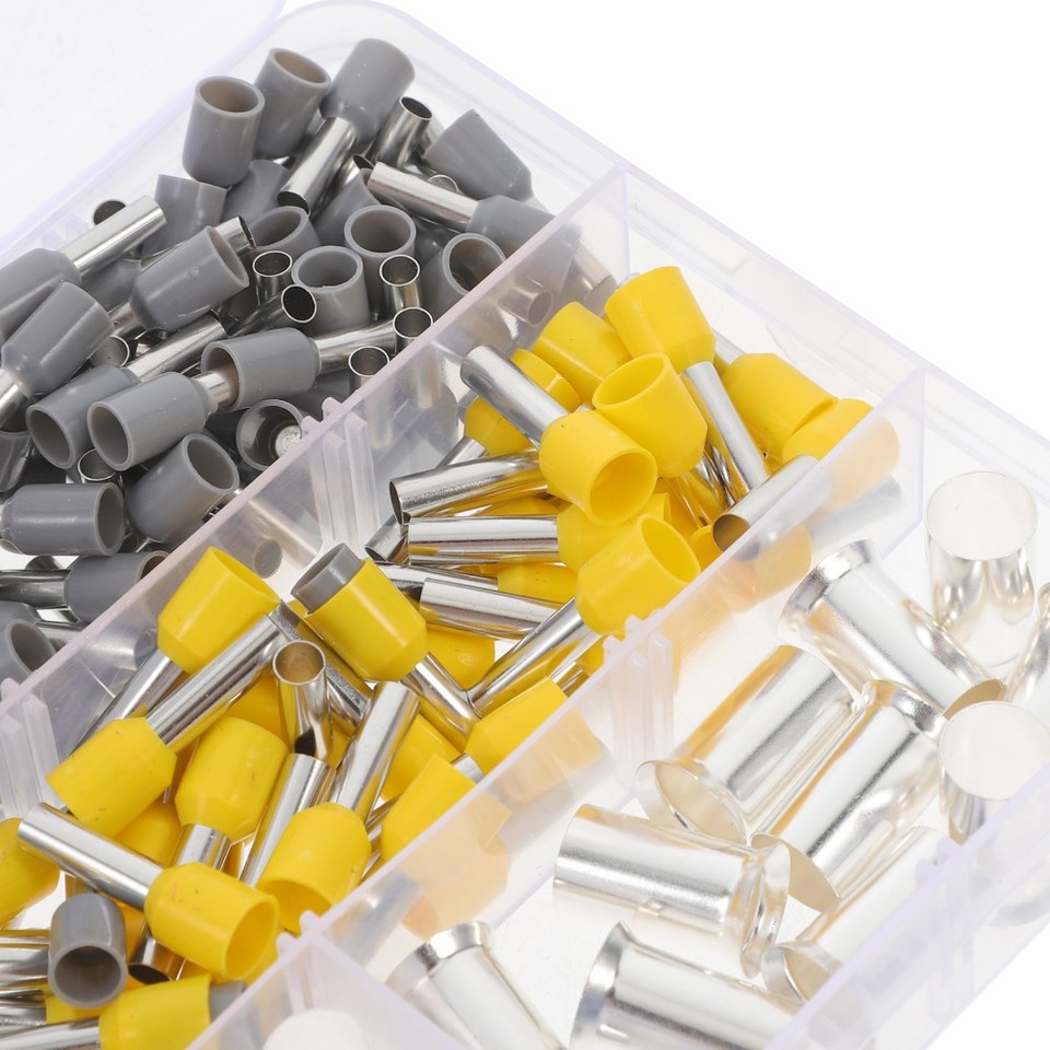 390pcs Cable Ferrules Crimp Connectors Crimp Pin Wire Ferrules End ...