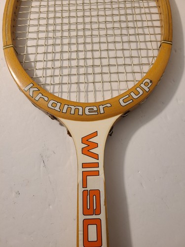 Vintage Wilson, Cramer Cup, Strata Bow, Tennis Racket With Head ...