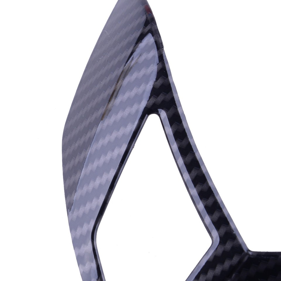 Carbon Fiber Color Steering Wheel Button Cover Fit For BMW E60 E61 2003 ...