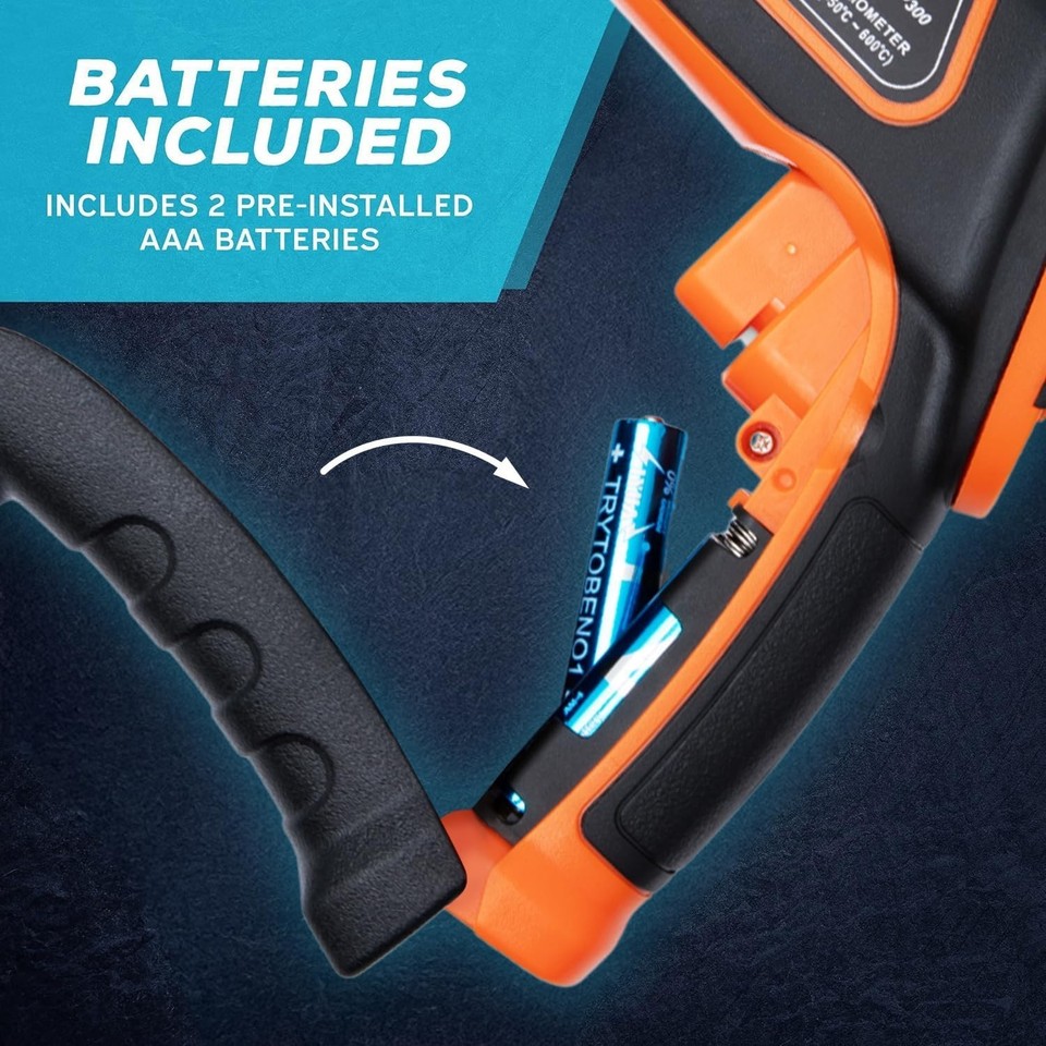 Infrared Thermometer Gun LaserPro High Accuracy Surface Temp Reader for ...