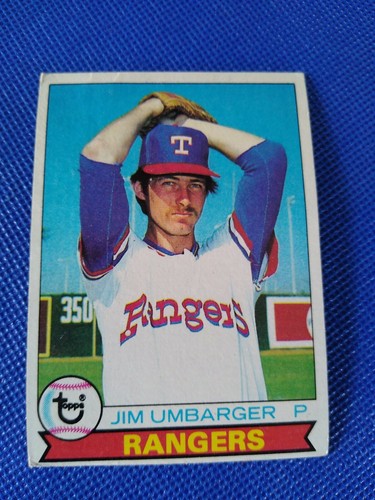 1979 Topps Baseball #518 Jim Unbarger - Texas Rangers | eBay