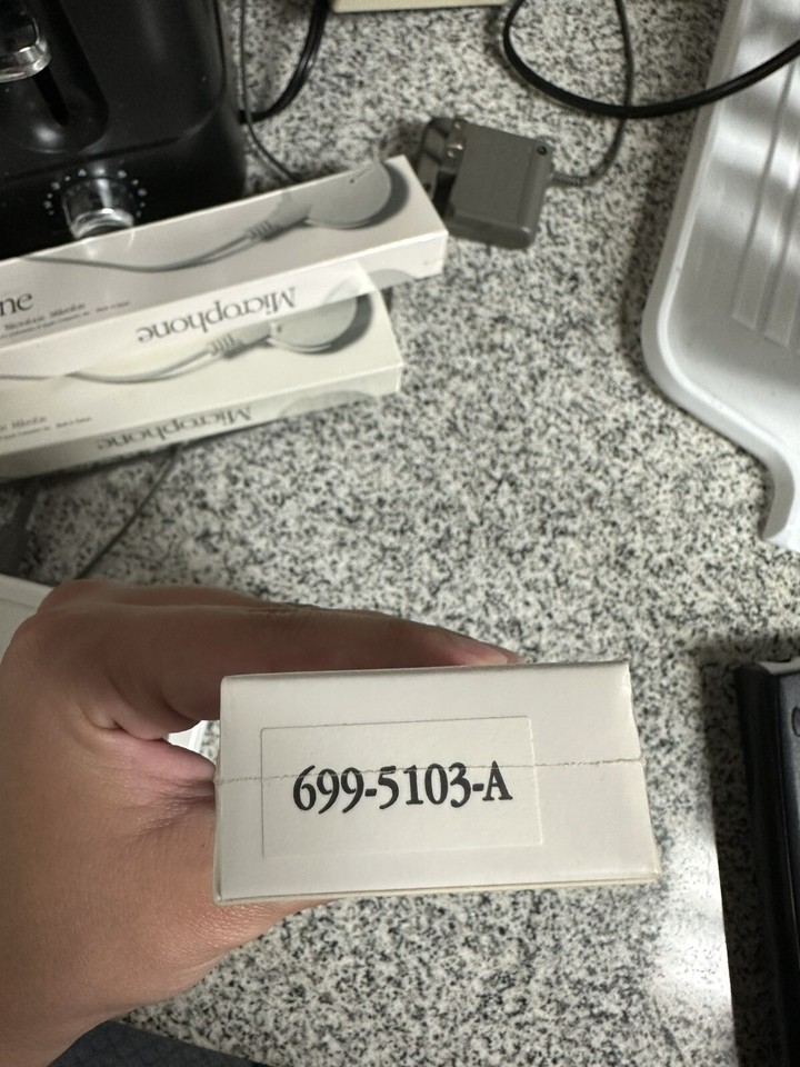 NEW Vintage Apple Microphone 1991 part 699-5103-A | eBay