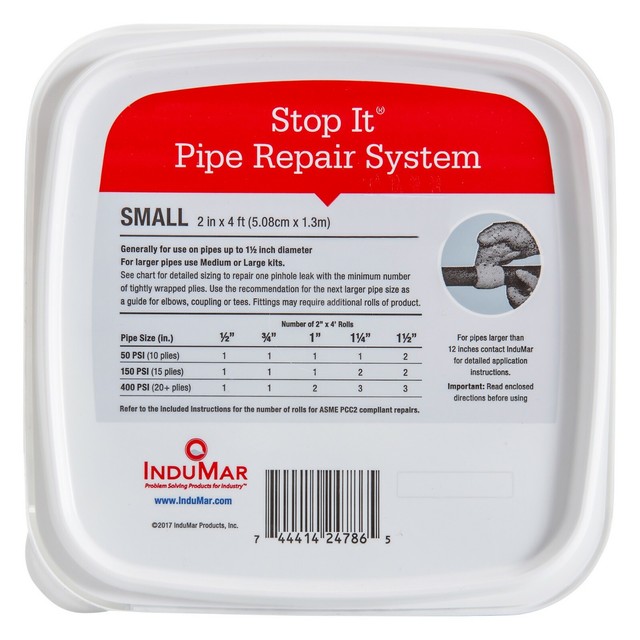 Stop It Pipe Repair System 2 In.w X 4 Ft. L 24786 for sale online | eBay