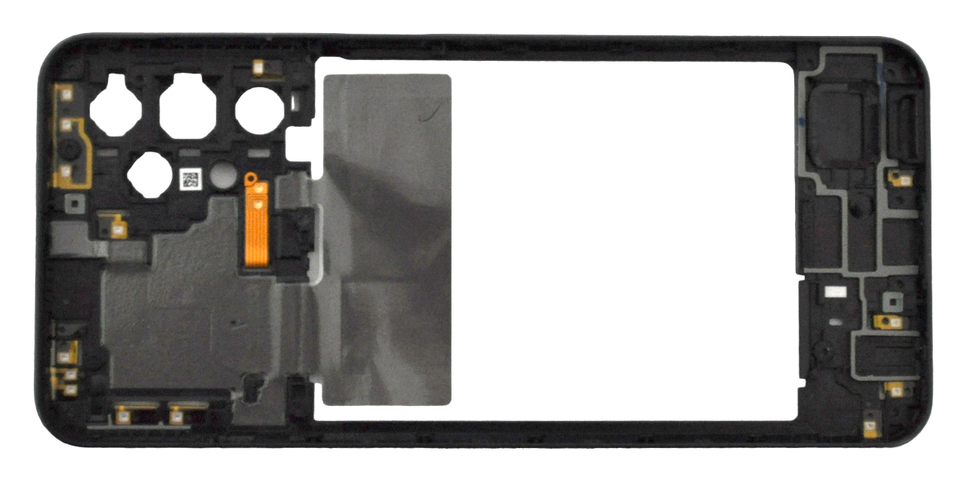 OEM SAMSUNG GALAXY A23 5G SM-S236DL ORIGINAL BLACK MID FRAME HOUSING ...