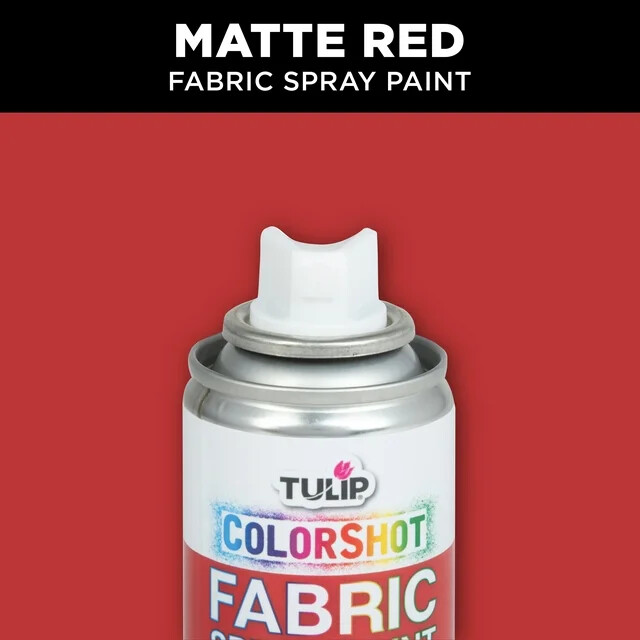 Tulip Color Shot Instant Fabric Spray Paint, 3 oz Black, Select Your ...