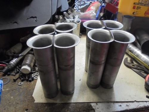 Fuel Injection Stacks 2 1/4" OD 8.8" Long Hilborn IMCA NHRA Sprint USAC ...