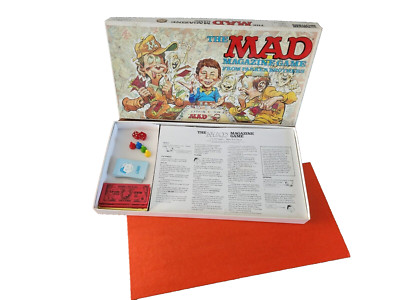 Vintage 1979 THE MAD MAGAZINE GAME from Parker Brothers Complete Board ...