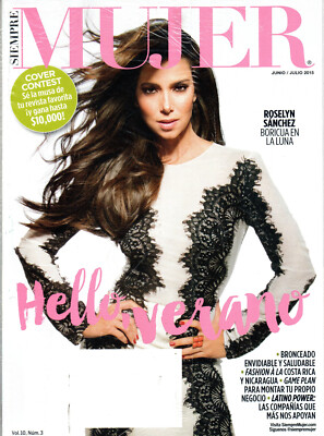 SIEMPRE MUJER Junio Julio 2015 Roselyn Sanchez Latino Power STILL ...