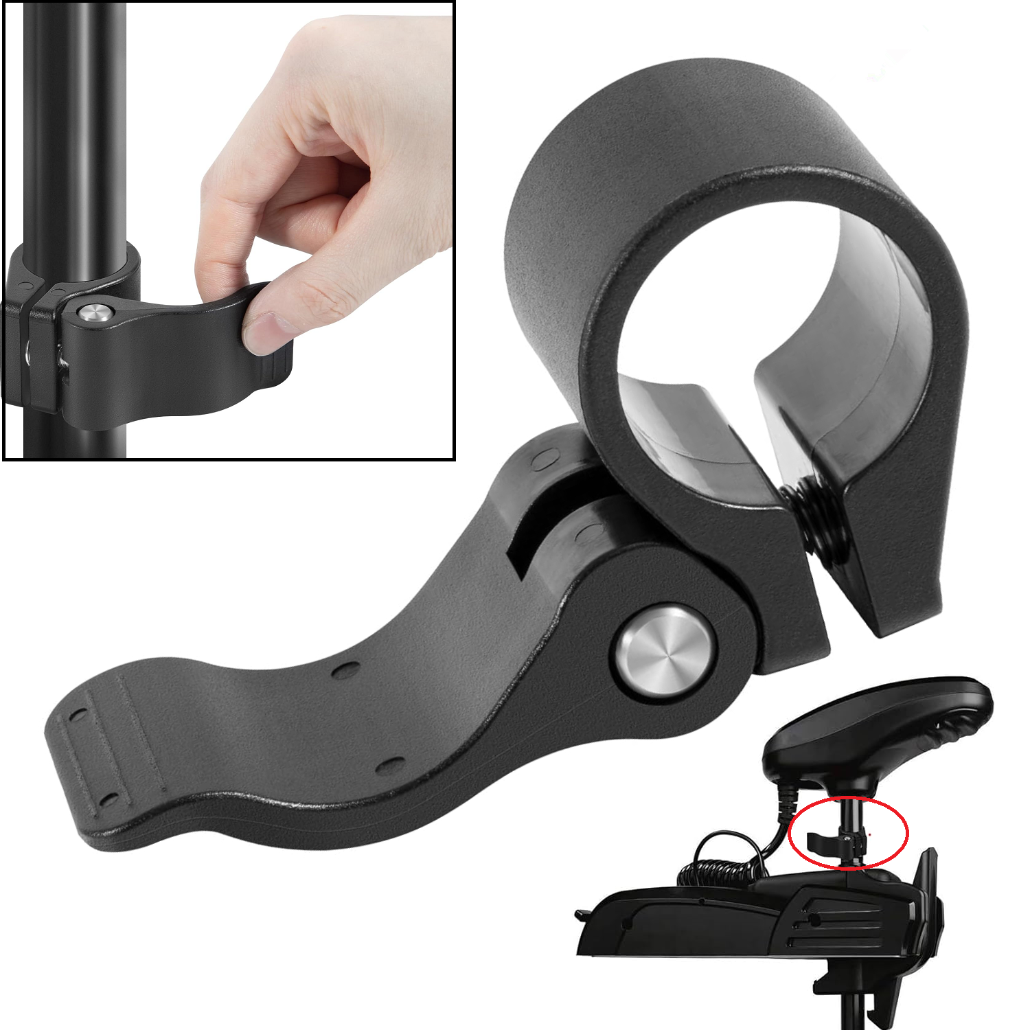 2991521 Cam Lock Depth Collar Assembly for Hand Controlled Minn Kota ...