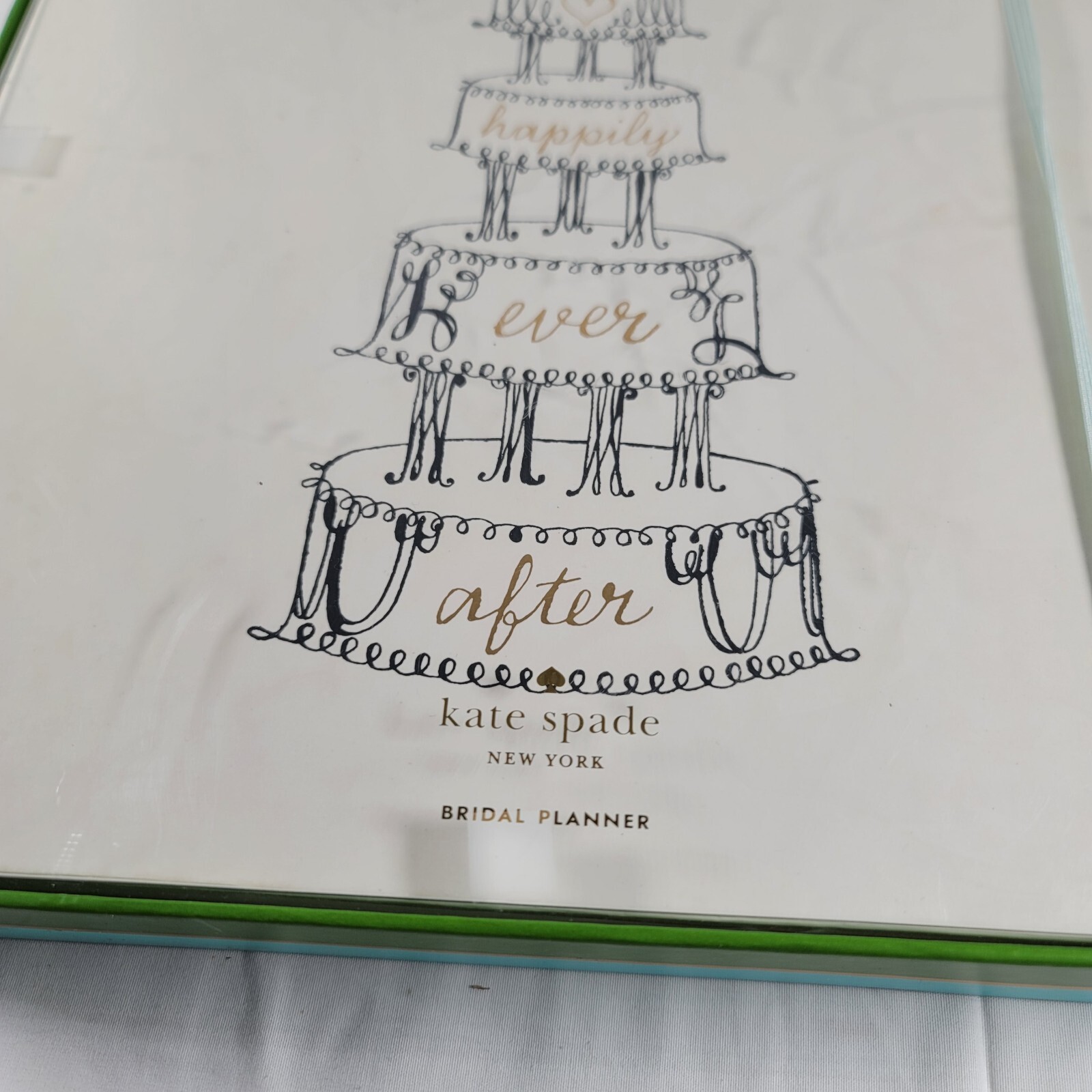 Kate Spade Wedding Planner Organizer Binder Happily Ever After 48 Page ...