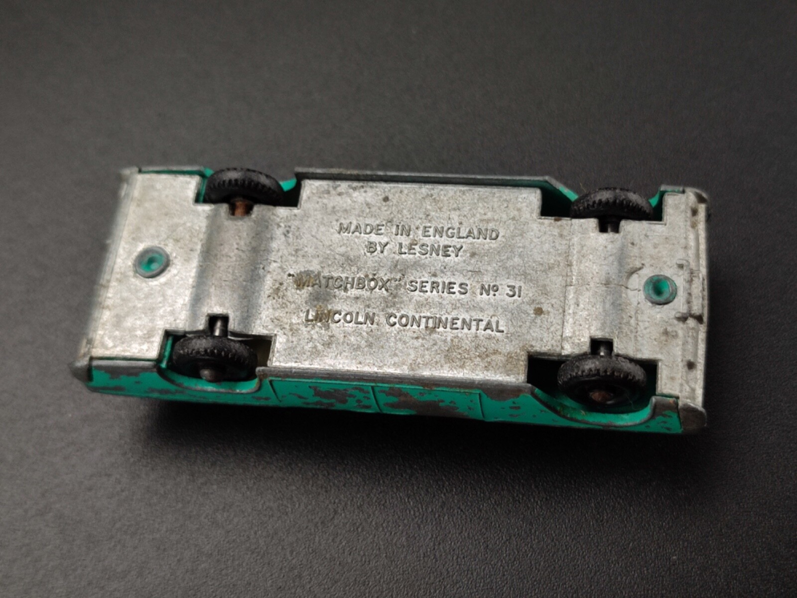 Matchbox Lesney #31 Lincoln Continental Teal RARE Made in England | eBay