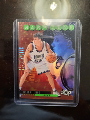 1998-99 SkyBox Ionix Warp Zone Jason Williams Rookie Card Insert RARE ...