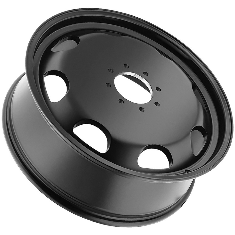(Set of 6) 22" Inch Mayhem 8107D Cogent Dually 8x200 Black/Milled ...