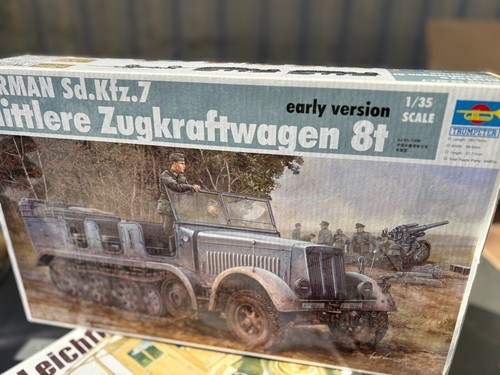 TRUMPETER # 01514 1/35th GERMAN Sd.Kfz.7 MITTLERE ZUGKRAFTWAGEN 8t ...