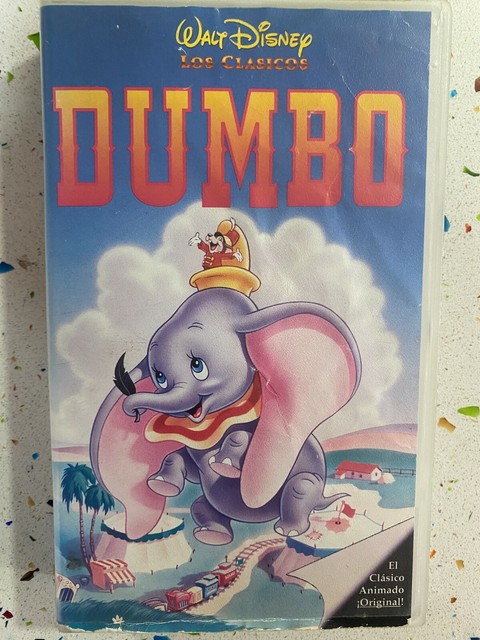 Dumbo Los Classics Walt Disney - VHS Tape Spanish Y 3t for sale online ...