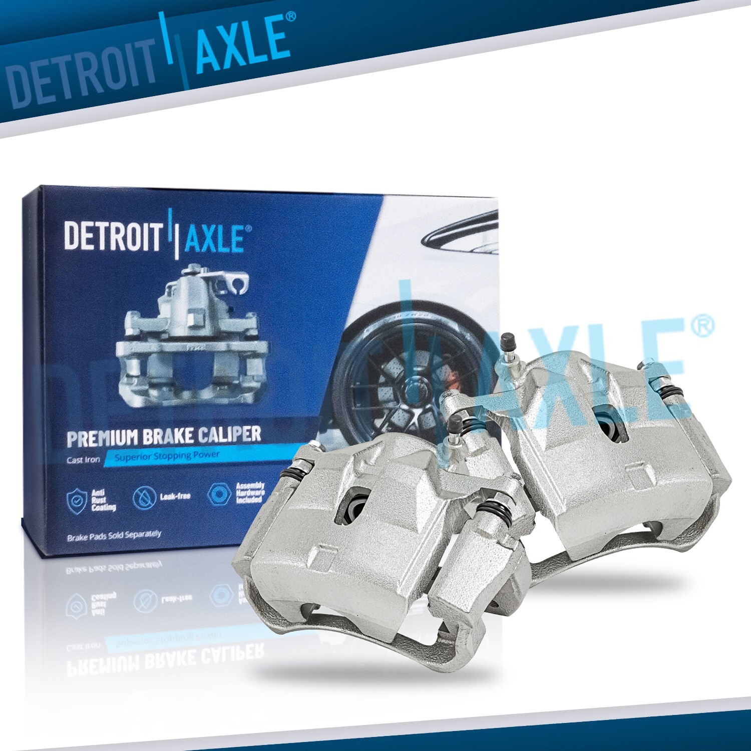 Front Brake Calipers w/ Brackets for Toyota RAV4 Prius V Lexus HS250h ...