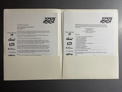 2000 CART FedEx Championship Series Press Kit - RARE!! Awesome L@@K | eBay