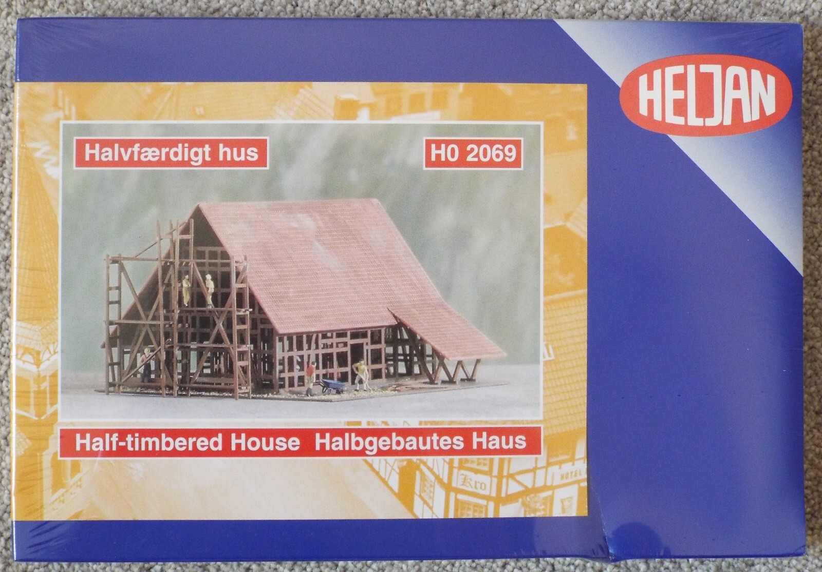 1/87 HO Scale Half-Timbered House Heljan #2069 Shrink Wrapped MISB | eBay