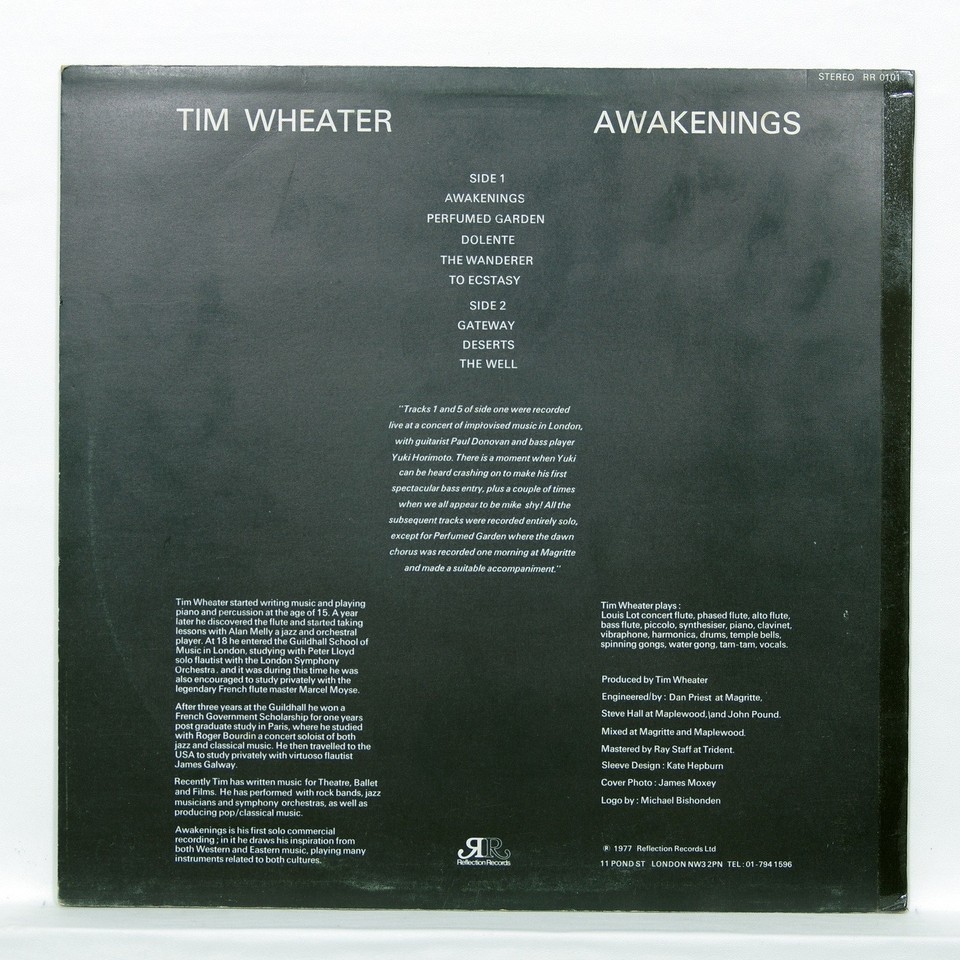 TIM WHEATER awakenings REFLECTION RECORDS LP NM | eBay