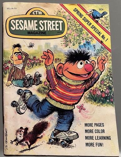 VTG 1973 Sesame Street Magazine Spring Special #1 Bert and Ernie | eBay