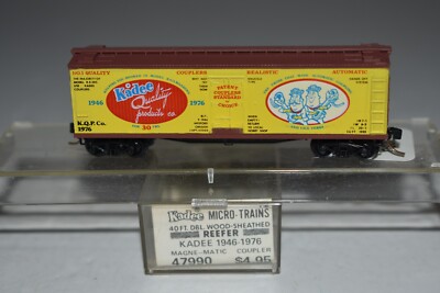 N Scale Kadee 47990 Kadee 1946-1976 40' Single Door Reefer 1976 C44625 ...