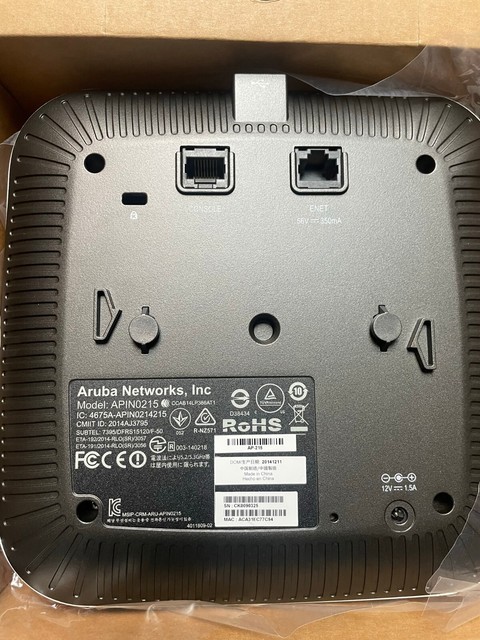 Aruba 210 Series Instant IAP-215 Dual-Radio Wireless Access Point with ...