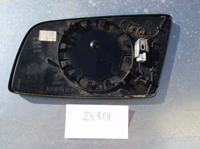 BMW 5 6 e60 e61 e63 e64 OEM Mirror glass RH Heating Dimming 51167116746 ...