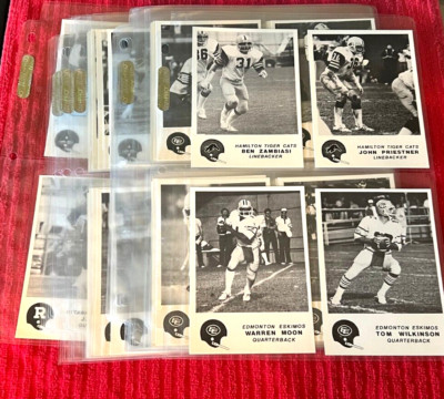 2 Complete Sets 1981 Jogo CFL Stars of Canadian Prof. League W/ 2 ...