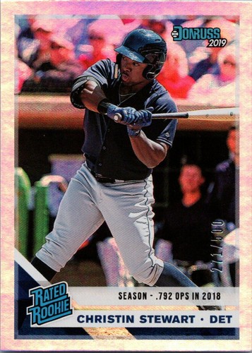 2019 Donruss Season Stat Line #32 Christin Stewart RR RC 271/500 | eBay