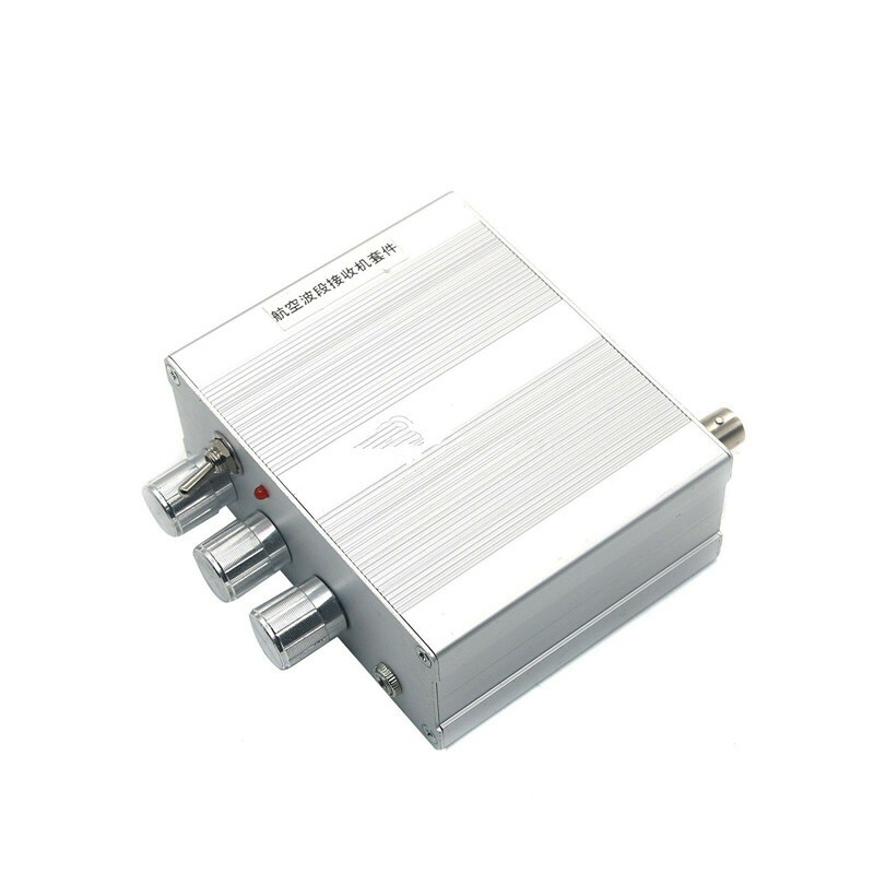 DIY Kits Airband Radio Receiver Aviation Band Receiver + Aluminum Case ...