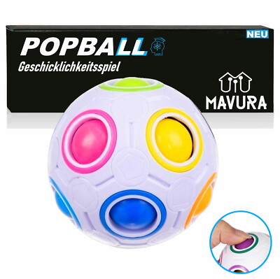 Pop Ball Magic Regenbogenball Original Children Puzzle Stress Magic ...
