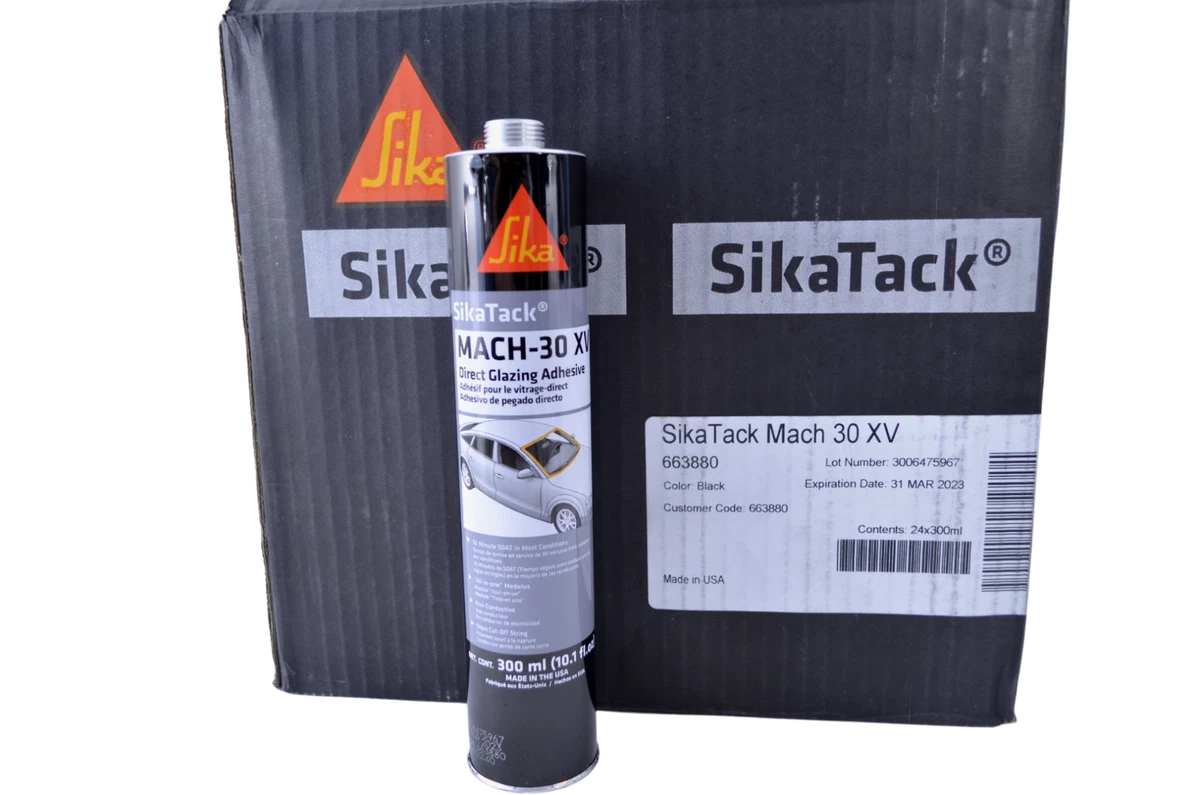 SikaTack Mach 30XV Auto Glass Urethane, Adhesive Sealant 15, 51% OFF