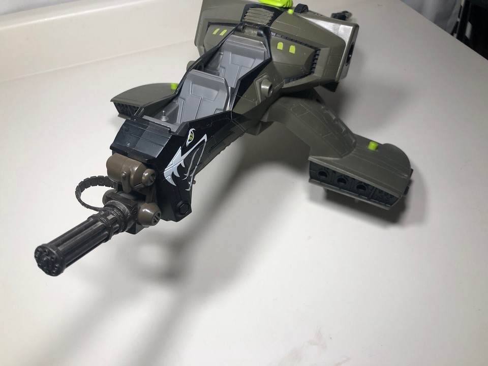 2006 Working GI Joe Sigma 6 DragonHawk AirShip Vehicle Helicopter ...