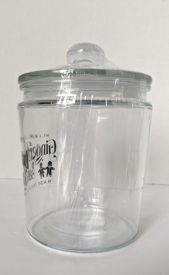 Target Bullseye Playground Christmas Gingerbread Glass Canister Candy ...