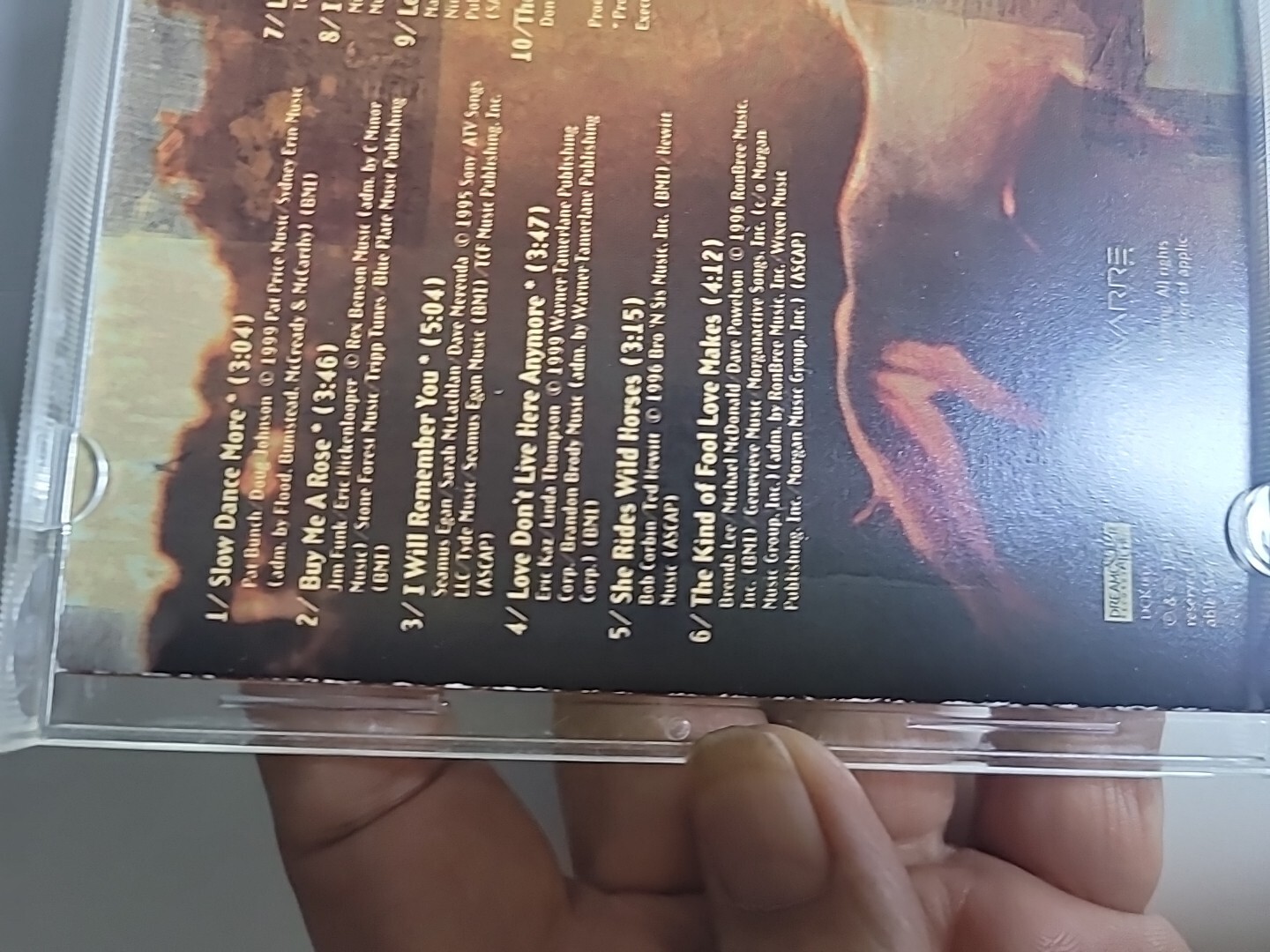 Kenny Rogers She Rides Wild Horses 1999 Dreamcatcher Records Compact ...