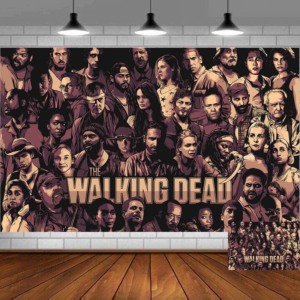 Walking Dead Theme Birthday Invitations
