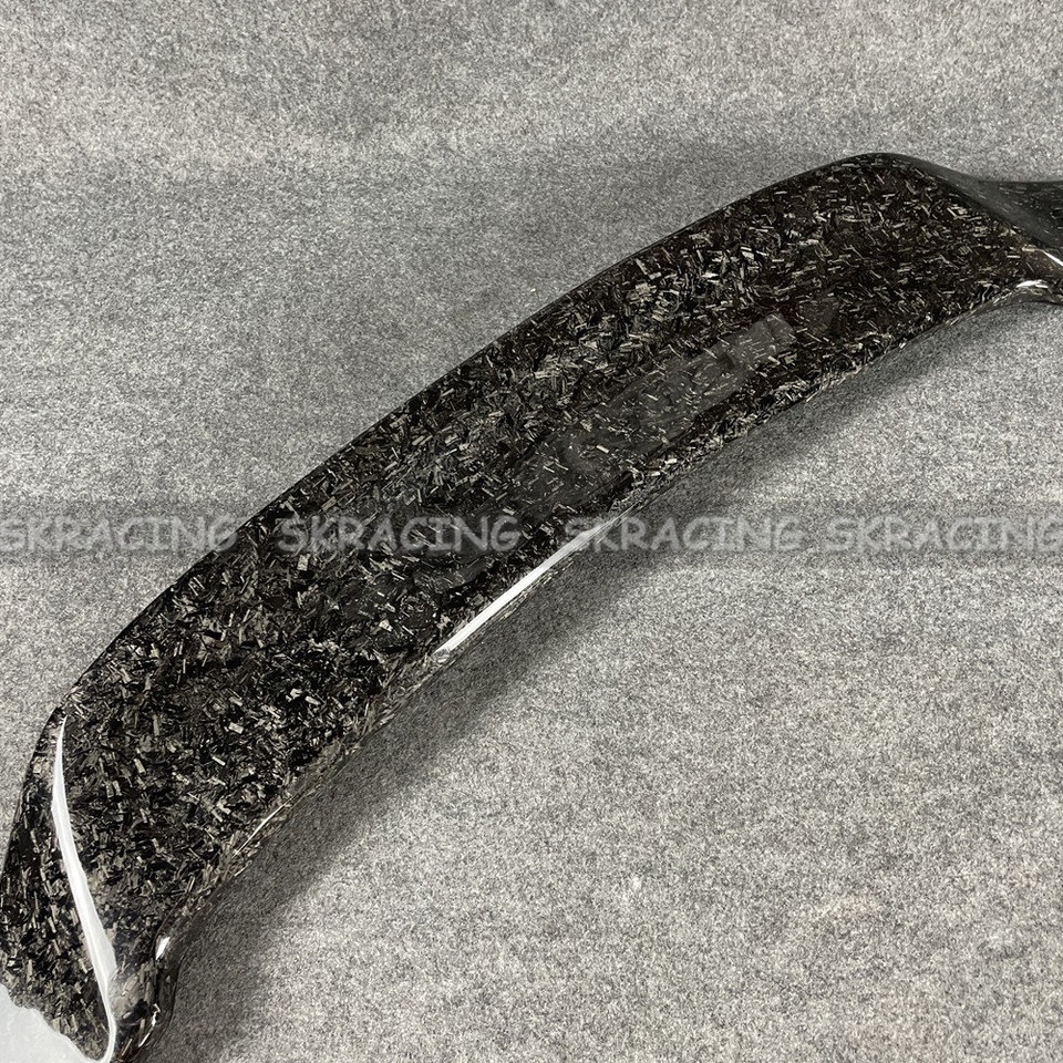 Forged CARBON FIBER DUCKBILL TRUNK SPOILER WING FOR 08-14 MERCEDES BENZ ...