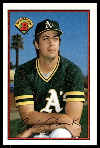 1989 Bowman Baseball Card Eric Plunk BB #191 | eBay
