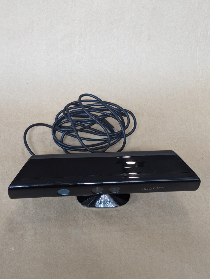 Official Microsoft Xbox 360 Black Kinect Sensor Bar w/ USB and Power ...