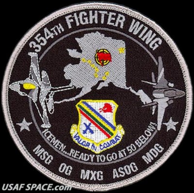 UNITED STATES AIR FORCE 354th FIGHTER WING-icemen prêt à aller à 50 ci ...
