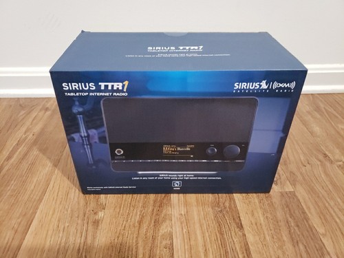 Sirius XM TTR1 Tabletop Internet Radio Automatic Time SiriusXM Alarm ...