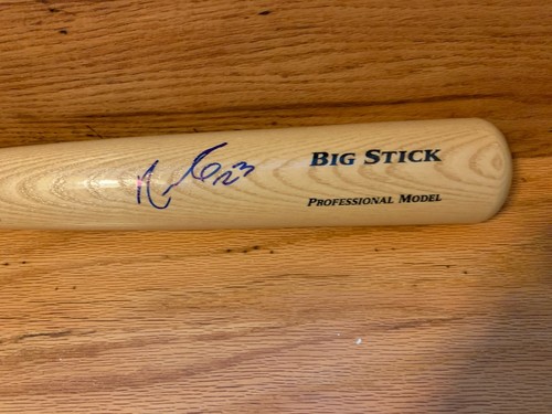 NELSON CRUZ #23 TEXAS RANGERS RAWLINGS SIGNED BIG STICK BAT W/JSA ...