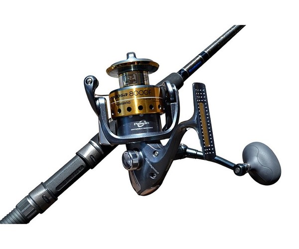 Shimano Tcurve Revolution 902 inshore fishing rod with Shimano Saragosa ...