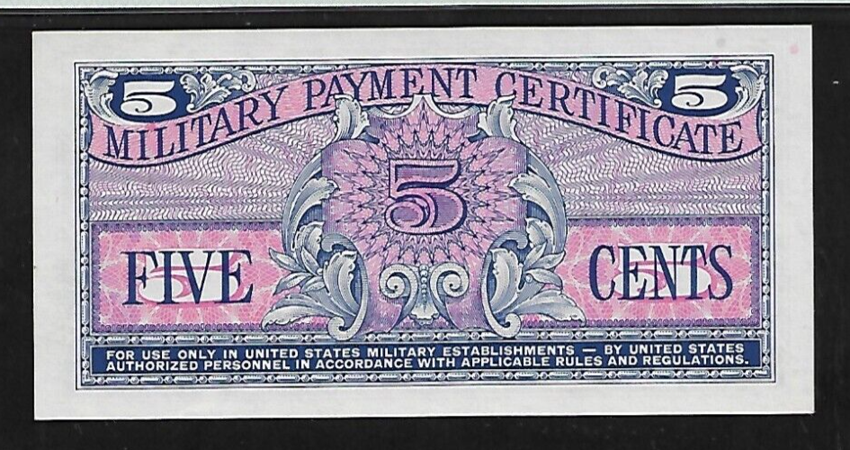 US MPC 5 Cents PMG 58 EPQ P#S871 Series 611 First Printing Used in 1964 ...