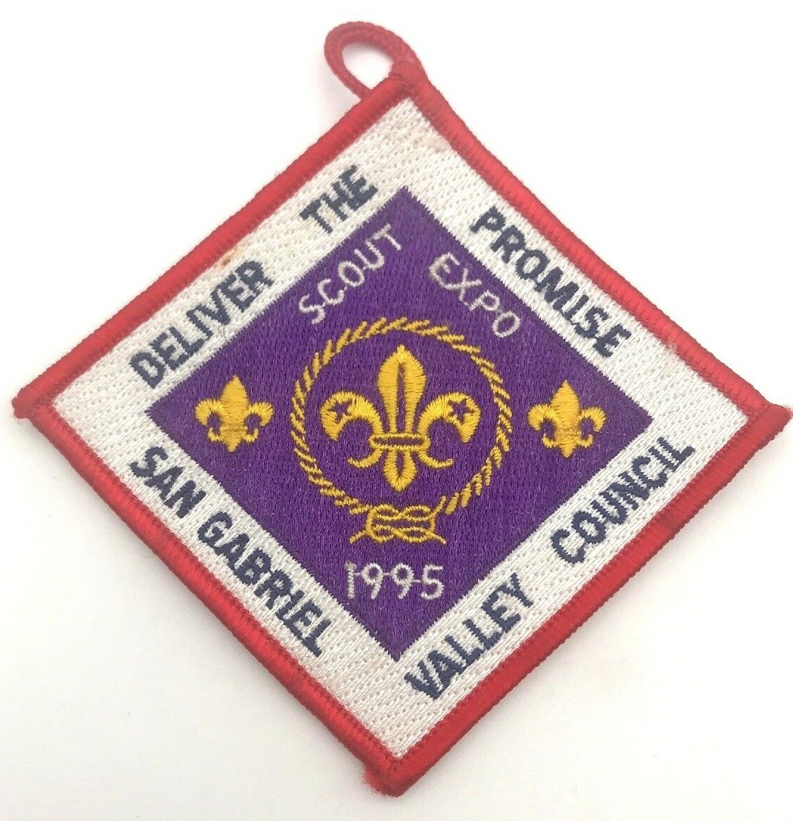 Boy Scout 1995 San Gabriel Valley Council Scout Expo Patch Mint | eBay
