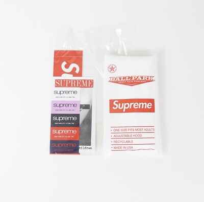 Supreme BOGO Poncho & Sticker Pack | eBay