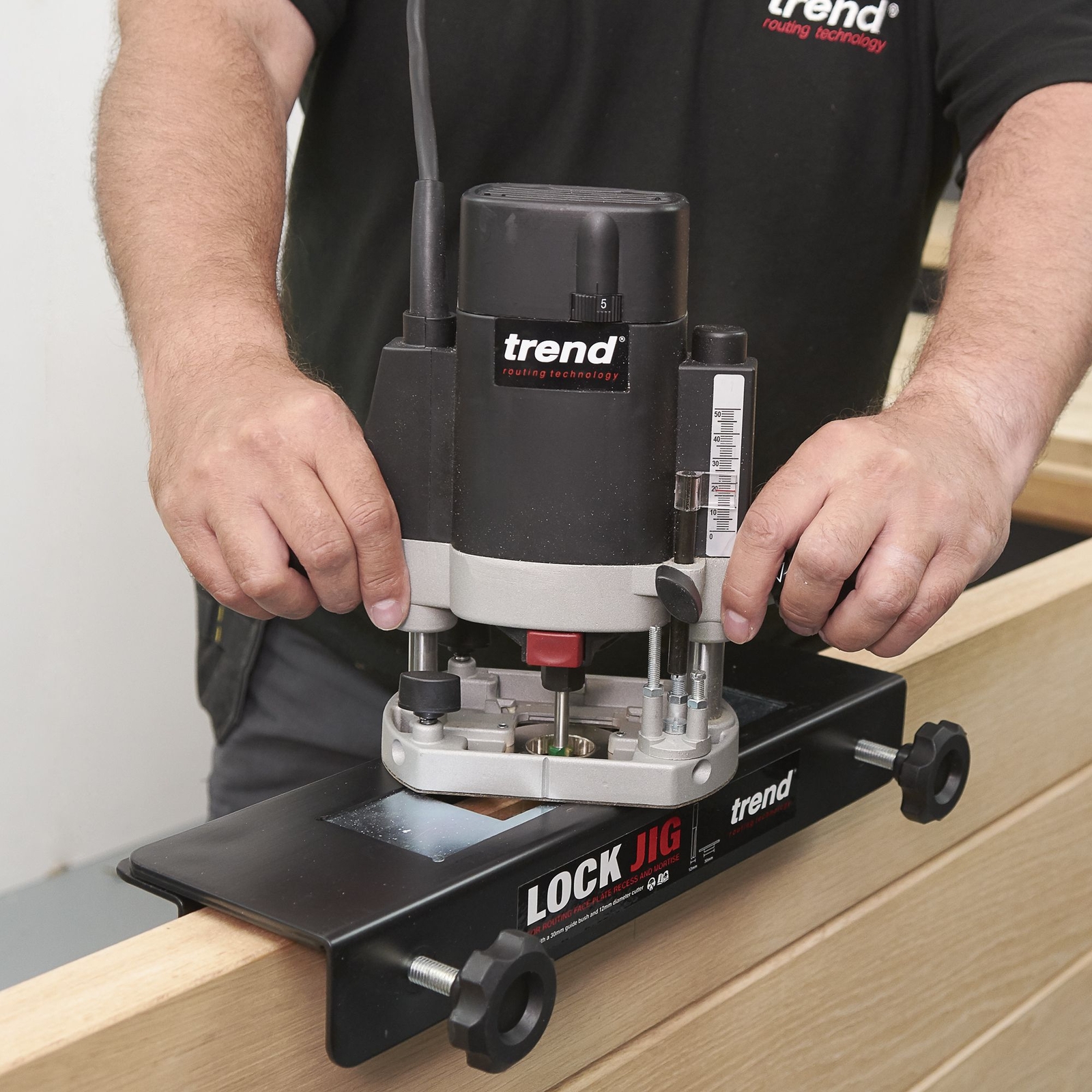 Trend LOCK/JIG Lock Recessing Jig with Templates | eBay