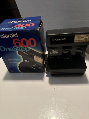 Polaroid Instant One Step 600 Film Camera - New IN BOX 74100147538| eBay