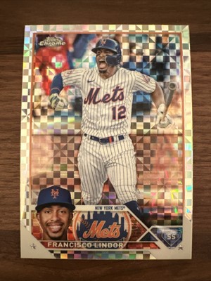 2023 Topps Chrome X-Fractors #142 Francisco Lindor | eBay